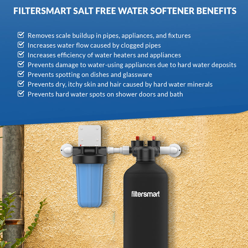 Salt Free Water Softener For Whole House | Water Conditioner | Saltless ...